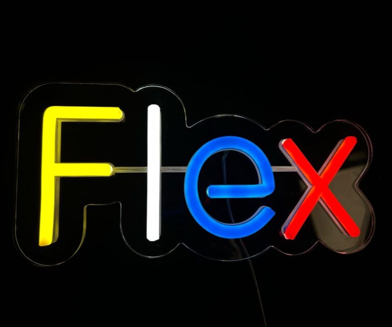 Illuminated sign decoration - Kstrip Kflex - Kalisign