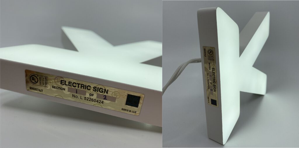 UL Certified Illuminated Signs - Kalisign